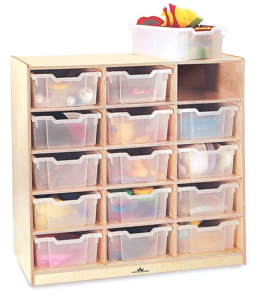 15 Tray Mobile Storage Cabinet - North Star School Supply